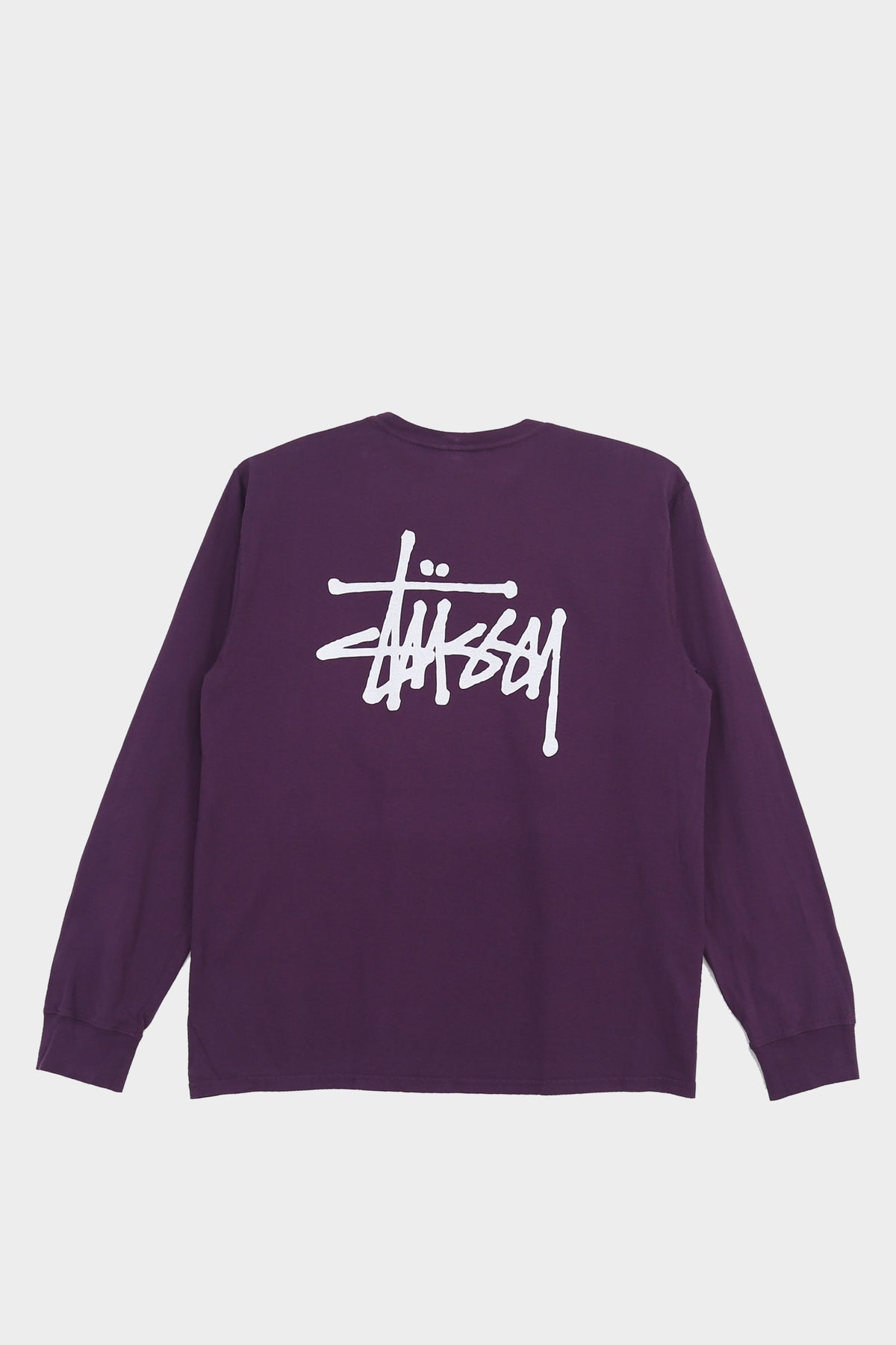 BASIC STUSSY PIG. DYED LS TEE | HOMEBRED