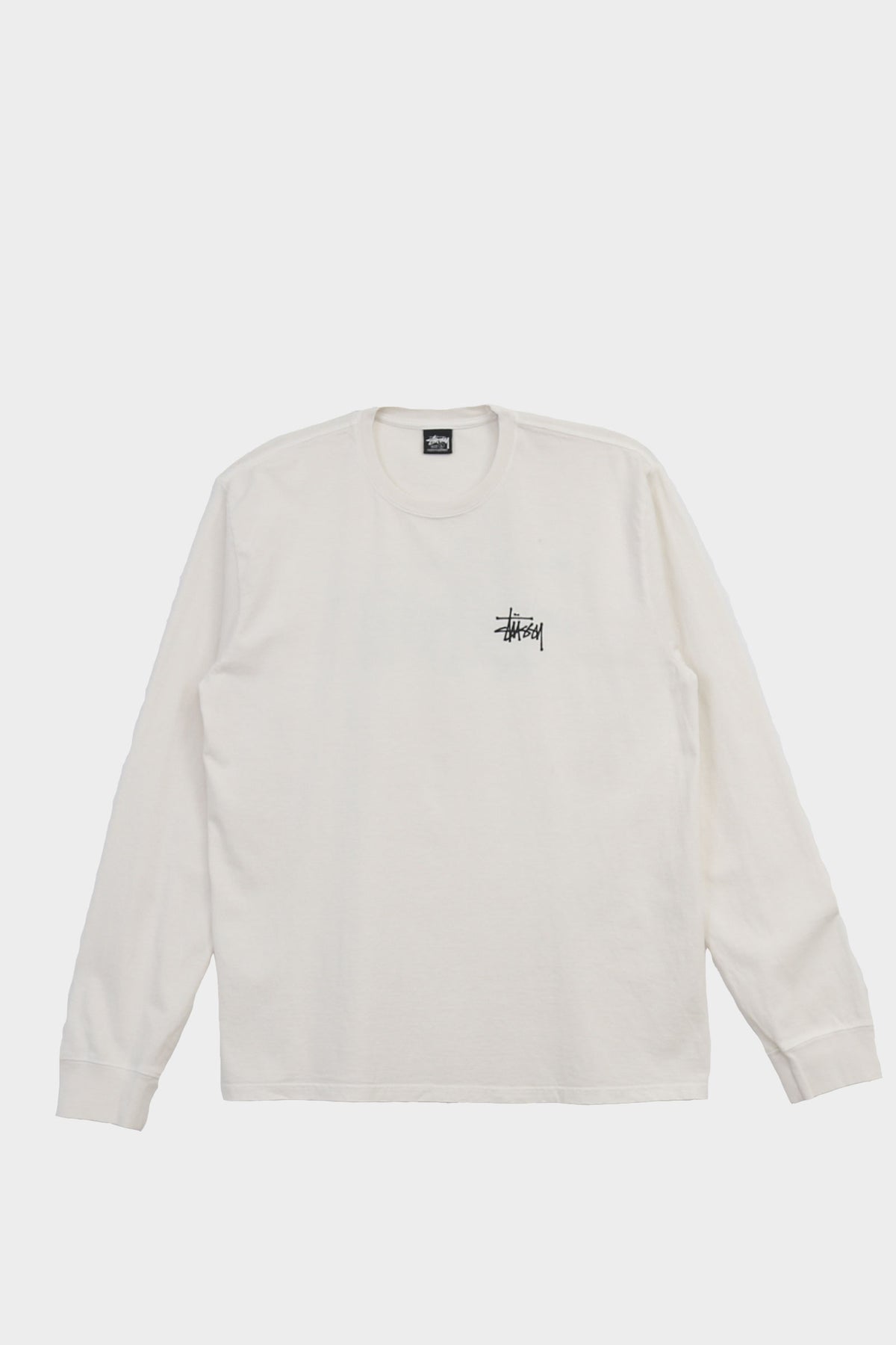BASIC STUSSY PIG. DYED LS TEE | HOMEBRED