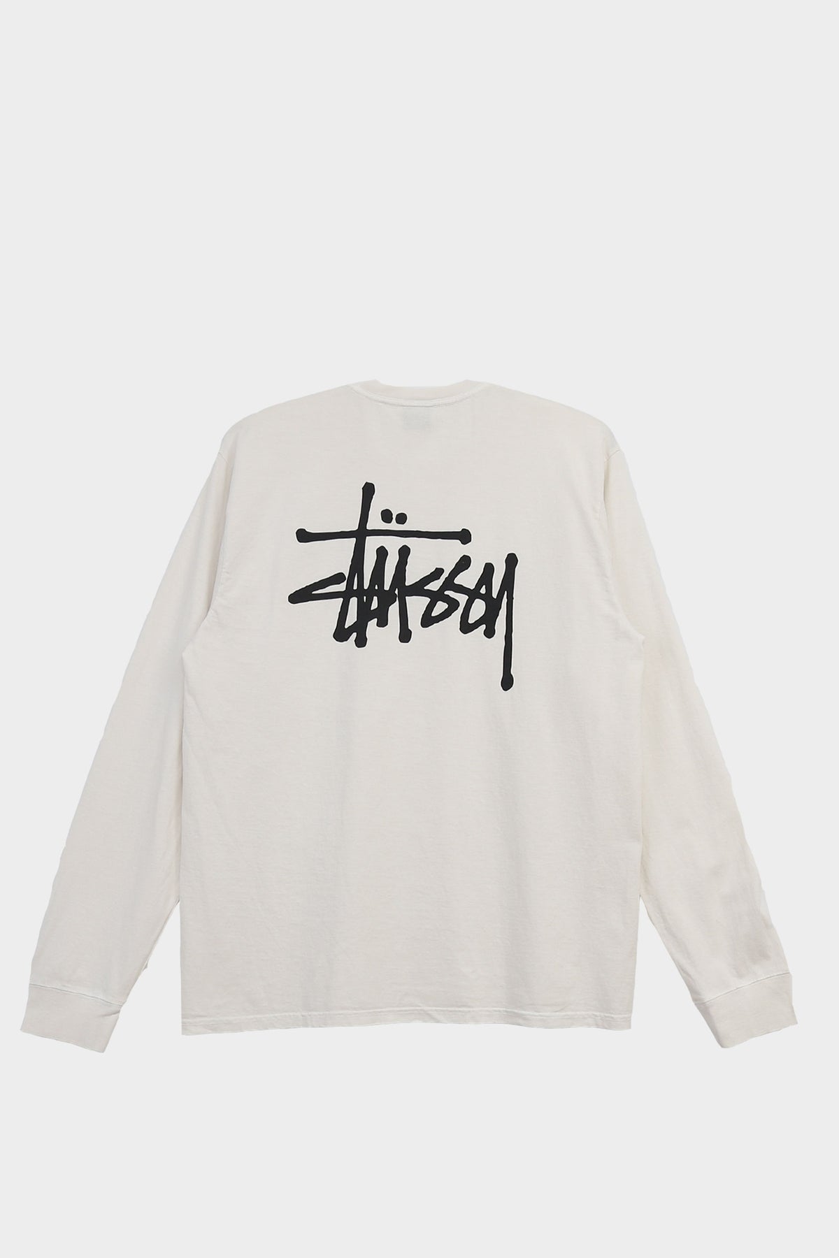 BASIC STUSSY PIG. DYED LS TEE | HOMEBRED