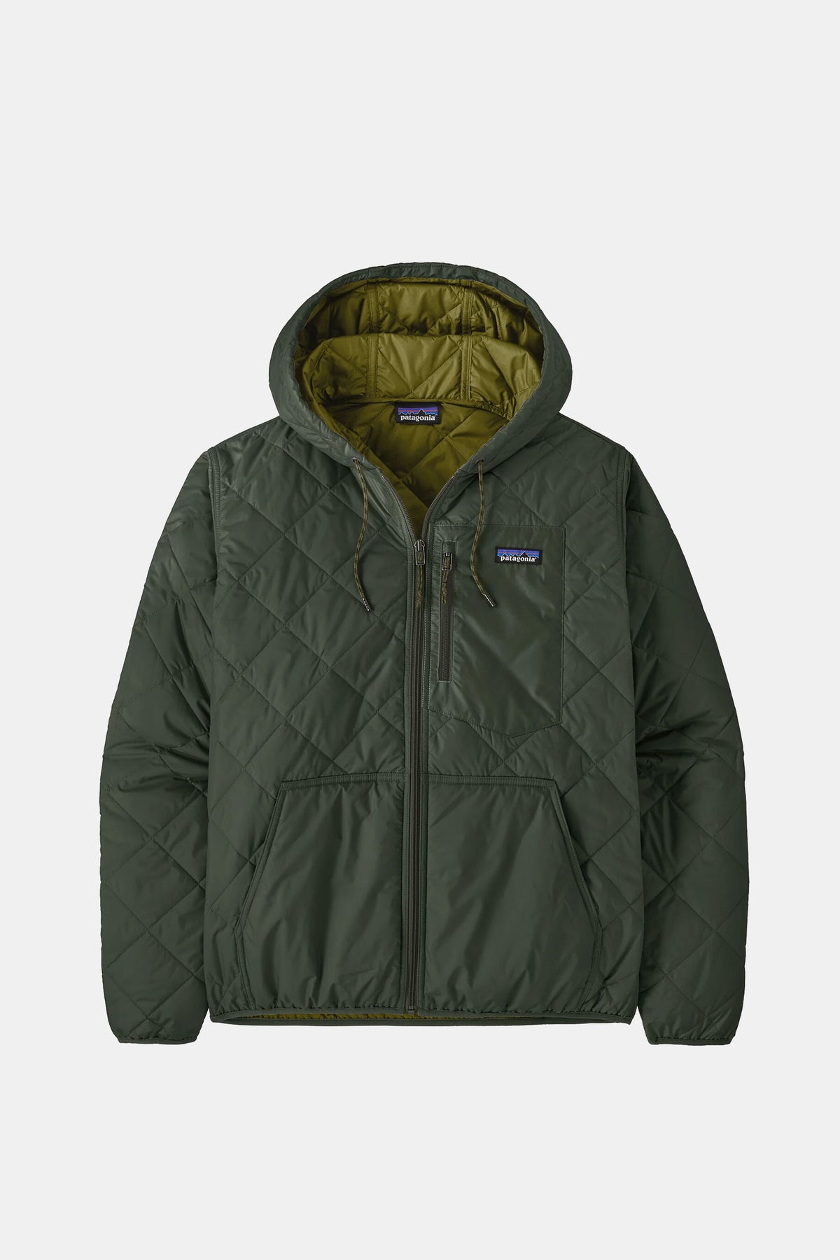 Diamond Quilted Bomber Hoody | HOMEBRED