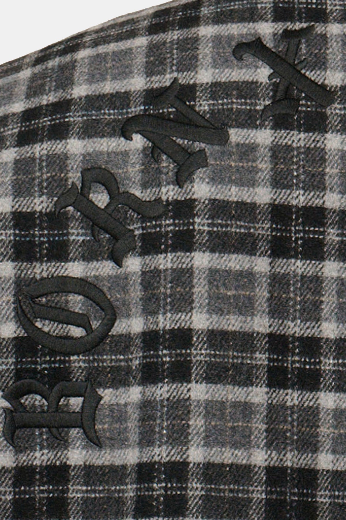 Embroidered Flannel Shirt Jacket | HOMEBRED