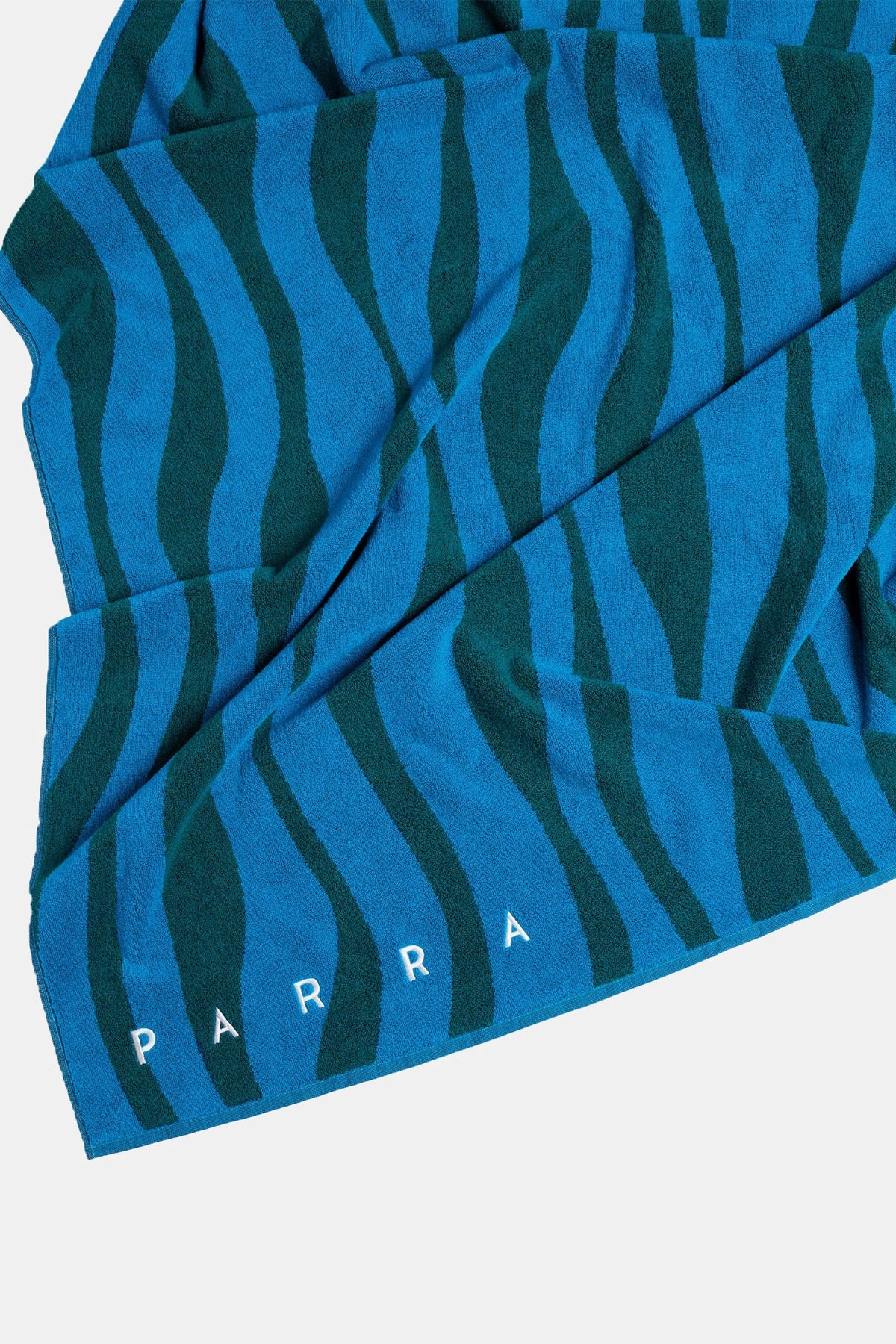 Aqua Weed Waves Beach Towel | HOMEBRED